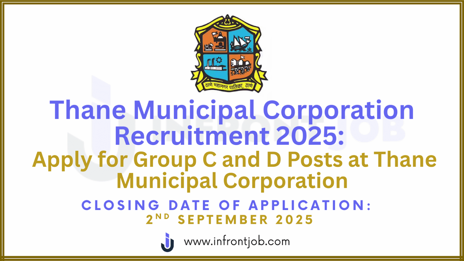 Thane Municipal Corporation Recruitment 2025: 1773 Posts